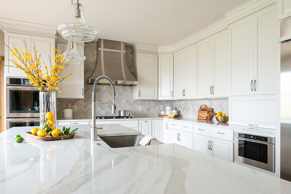 Waterfall Kitchen - Dorig Designs